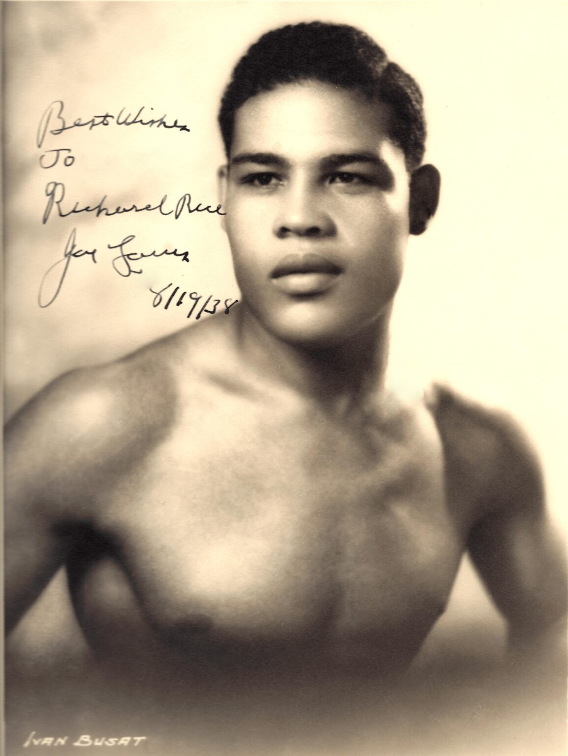 Joe Louis, an American icon - professional name of Joseph Ba