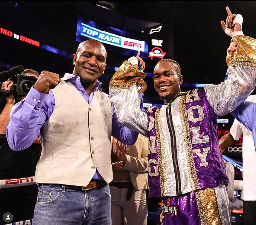 EVAN HOLYFIELD SET TO CONTINUE HIS COMEBACK - The Boxing Exc